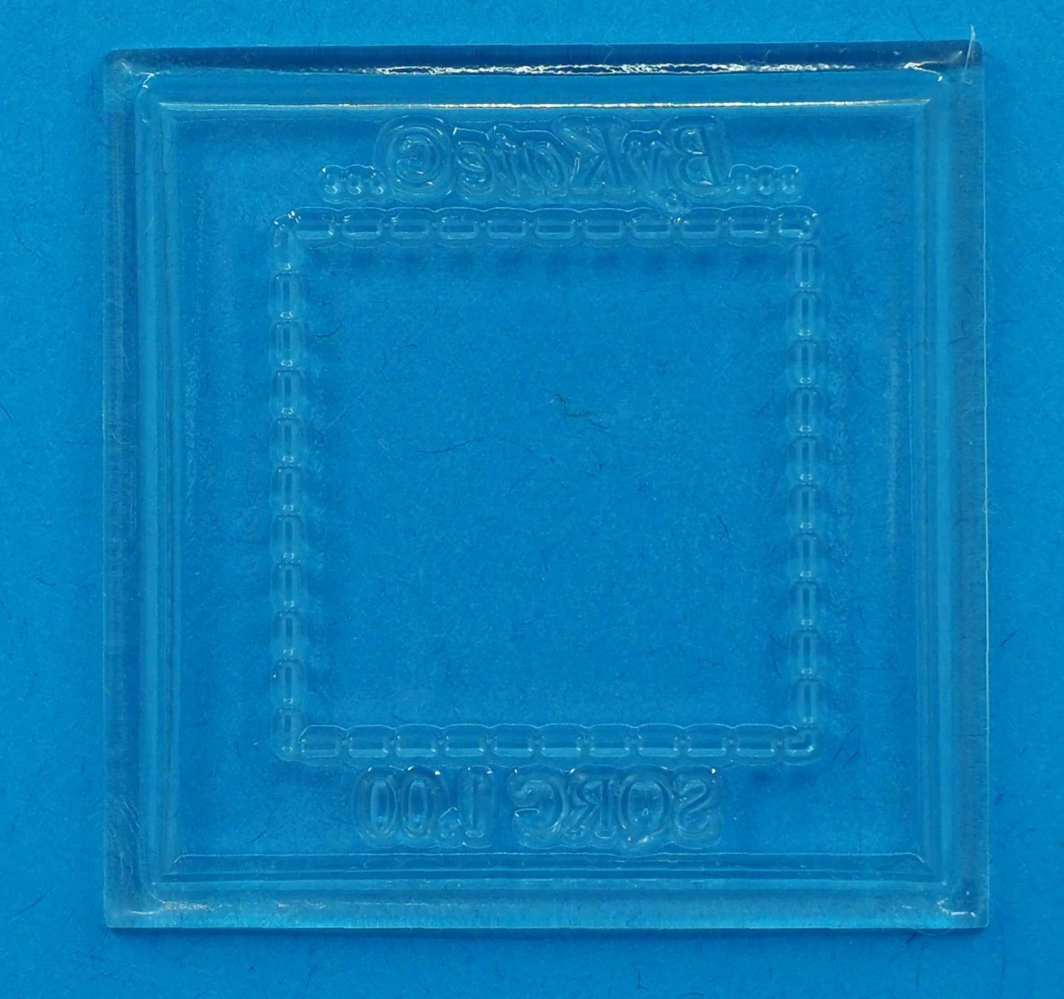 Clear Square Stamps