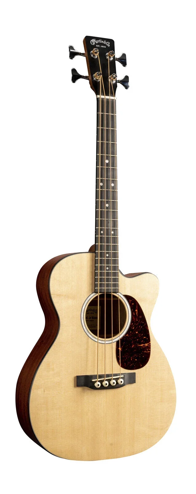 Martin 000C Jr E Bass Auditorium Cutaway Acoustic Electric Bass w/ Gig ...