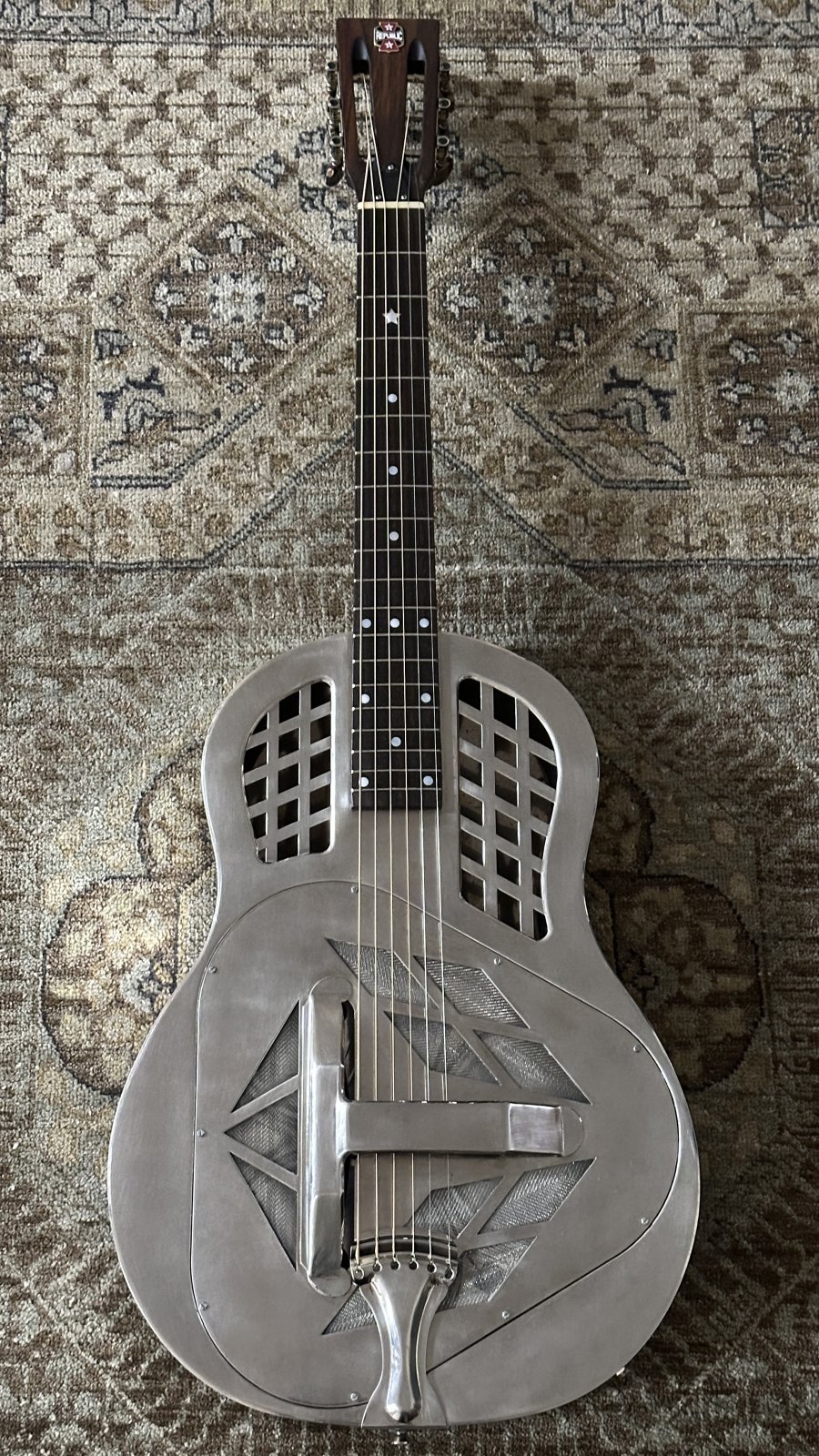 Used Republic Tricone Resonator w/ Shatter TC Tricone Pickup, Durafoam ...