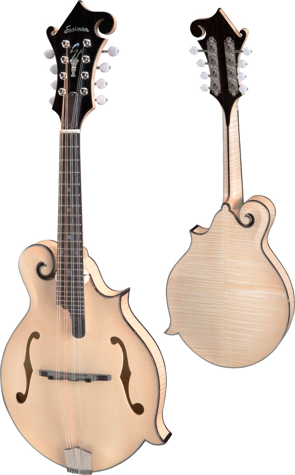 Eastman MD915-BD F-Style Mandolin in Blonde w/ Hard Case & Free Pro ...