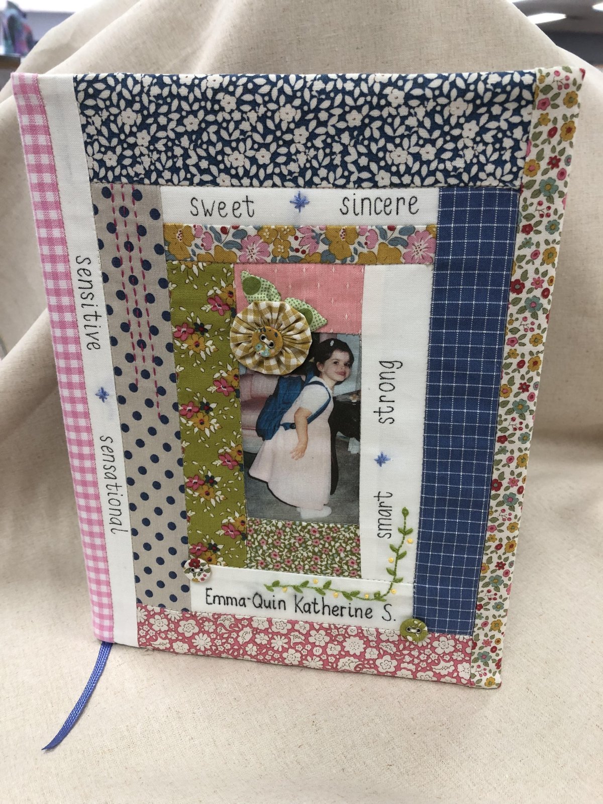 English Paper Piecing Journal Cover