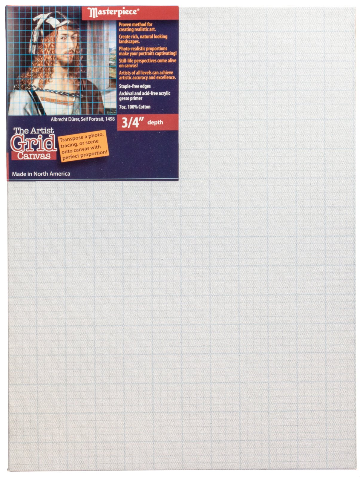 The Artist Grid Canvas 3 4in Deep 718162717192