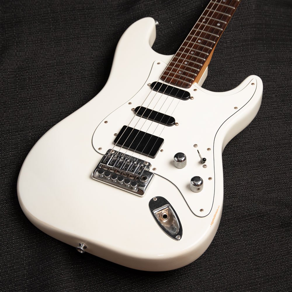 USED Schecter Dallas Made HSS Strat 1980s w/ Fender Hard Case