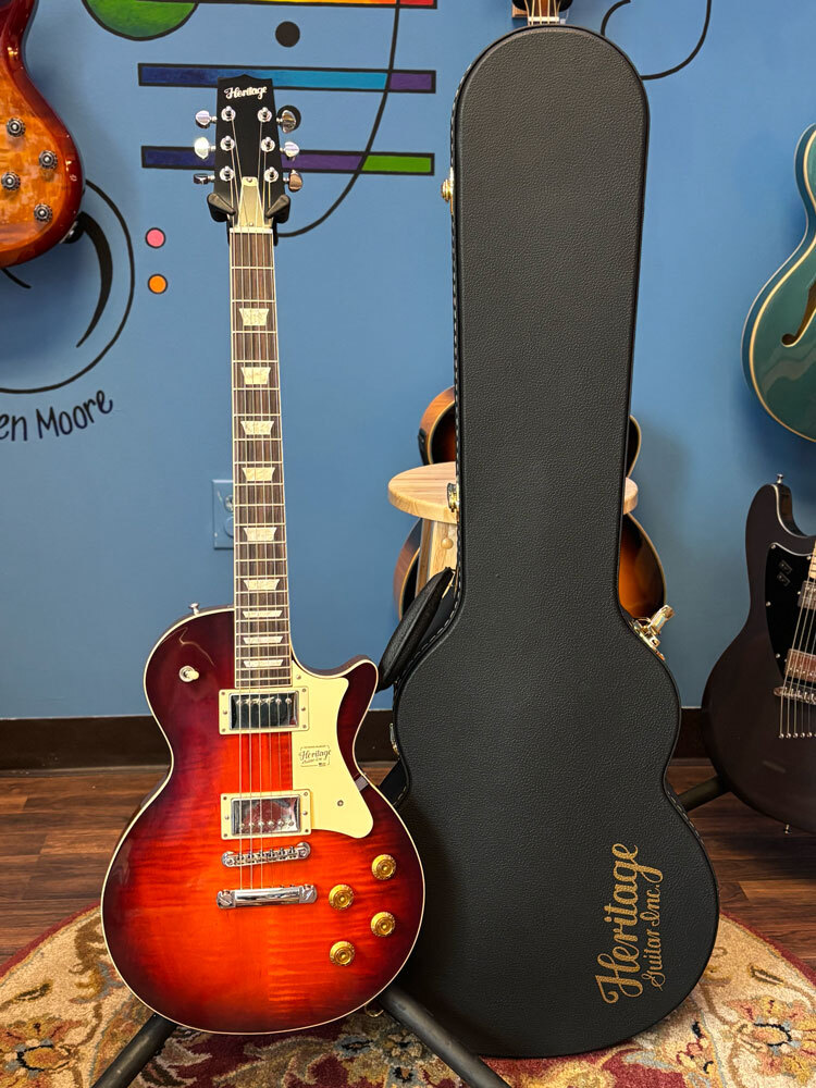 Heritage H-150 Standard II Collection Chestnut Burst Electric w ...