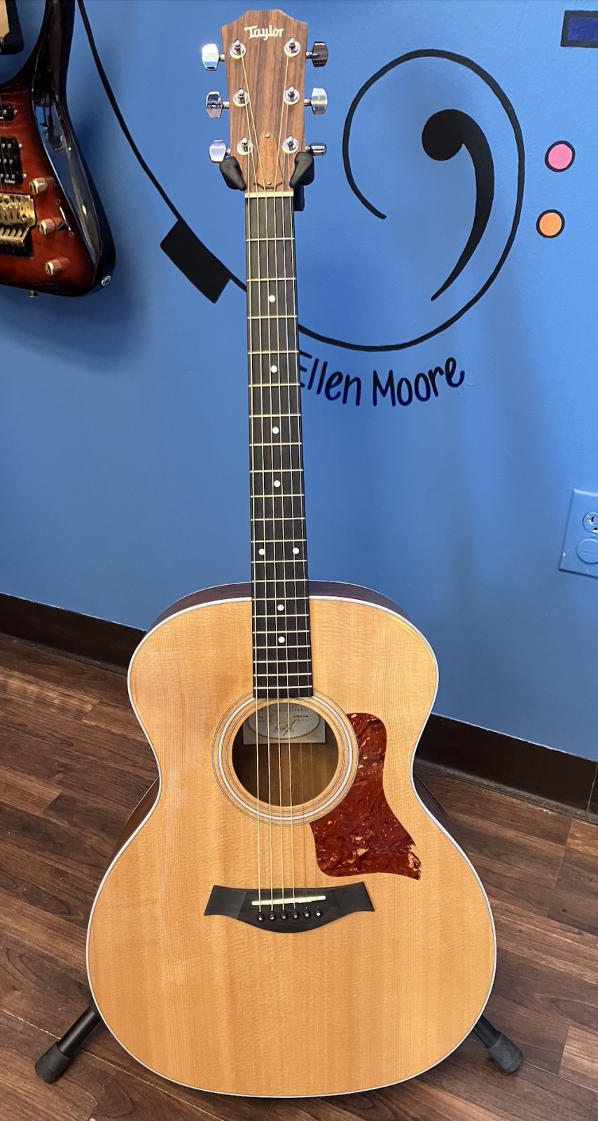 USED Taylor 355CE Jumbo 2002 Natural A/E w/OHSC