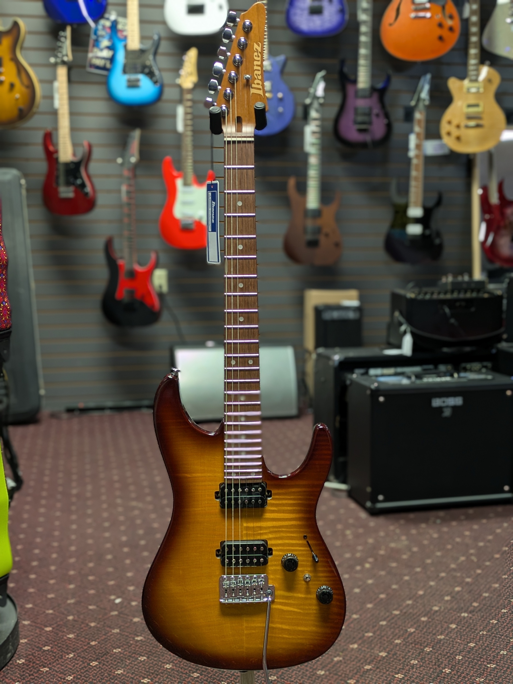 Ibanez AZ24S1FVLS AZ Standard Electric Guitar – Violin Sunburst