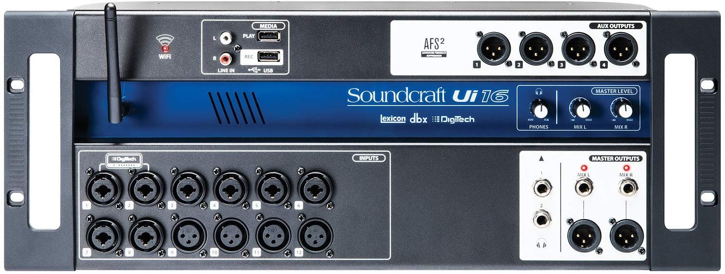 Soundcraft UI16 16-Channel Digital Mixer