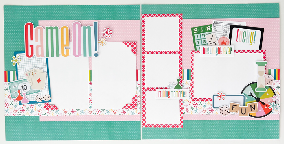 AIR Exclusive Simple Stories Game Night Layout Kit - 2026010800001