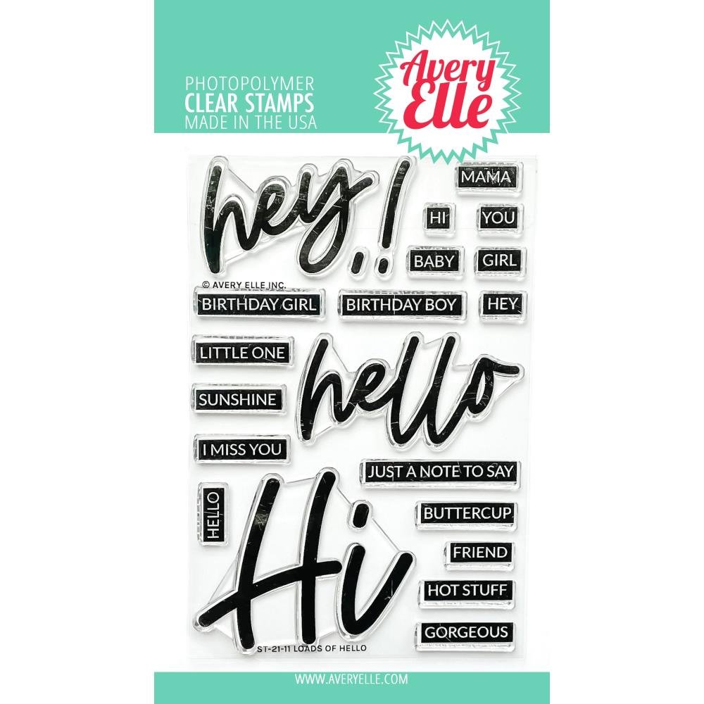 Loads of Hello Stamps - 811568029514