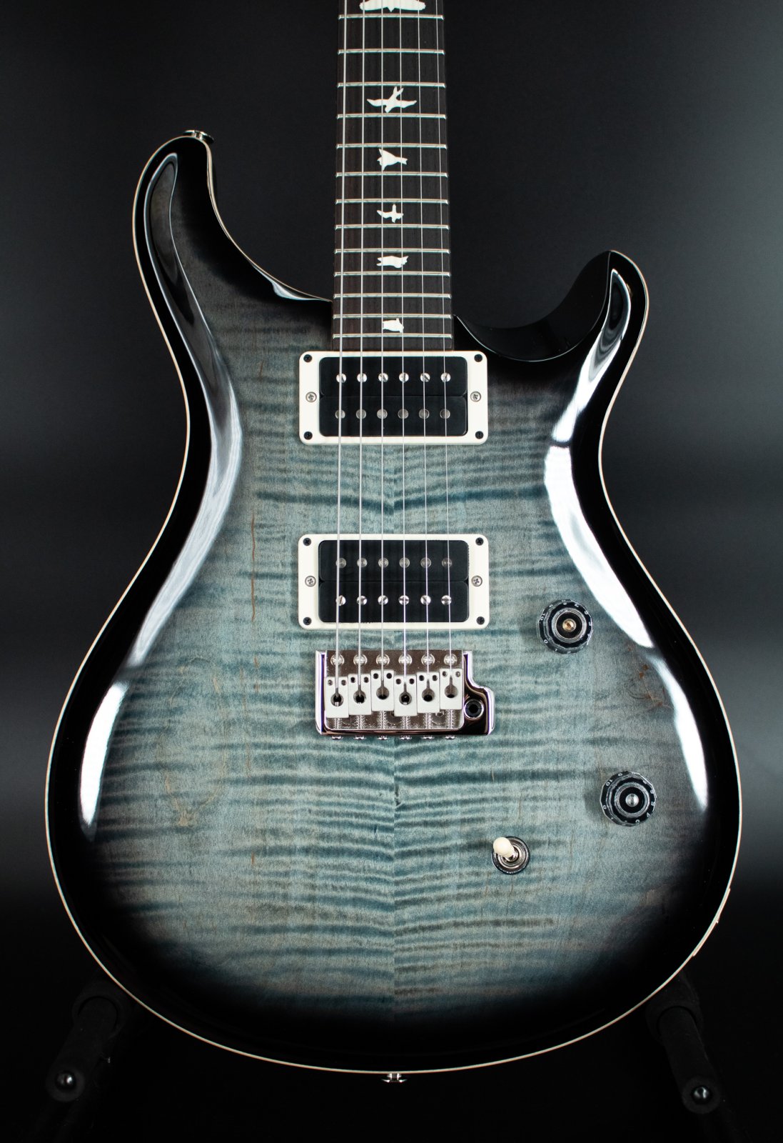 PRS CE-24 Electric Guitar - Faded Blue Smokeburst - 825362031239