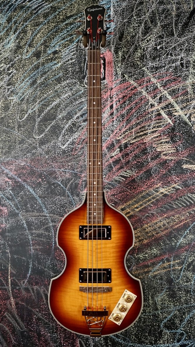 Epiphone Viola Bass Vintage Sunburst - 711106260075