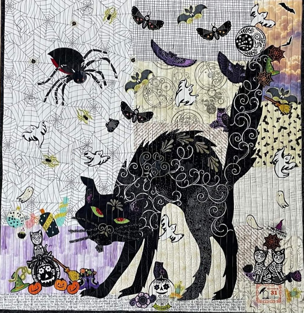 Black Cat Collage