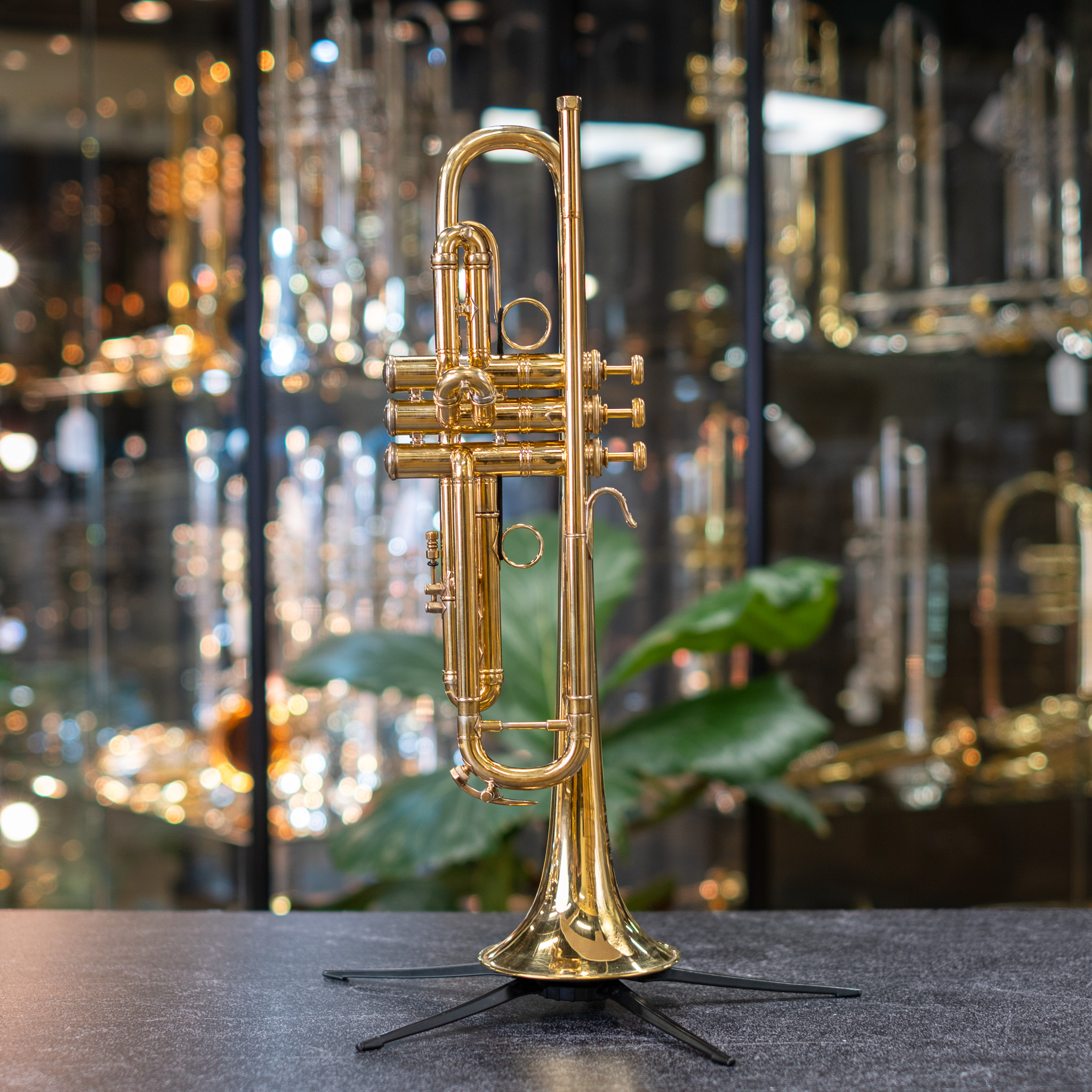 1928 Bach NY 6/6 Gold-Plated Bb Trumpet - Tony Gorruso Collection