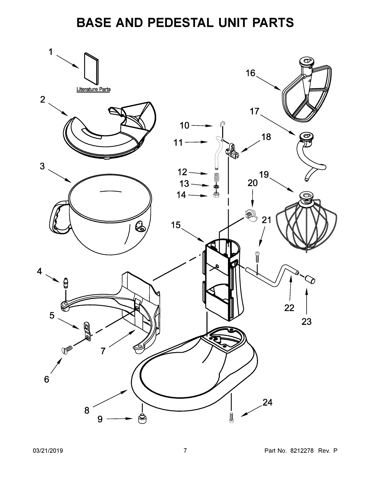 Parts Of A Kitchen Aid Mixer At Katrina Bates Blog
