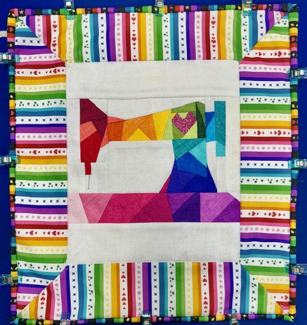 Paper Pieced Sewing Machine