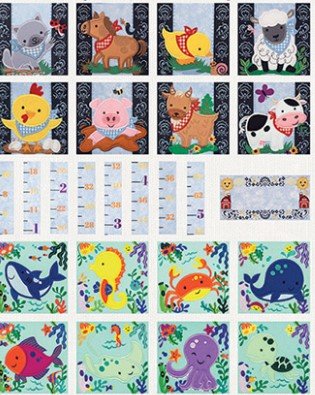 Embroidery Growth Charts for your favorite child