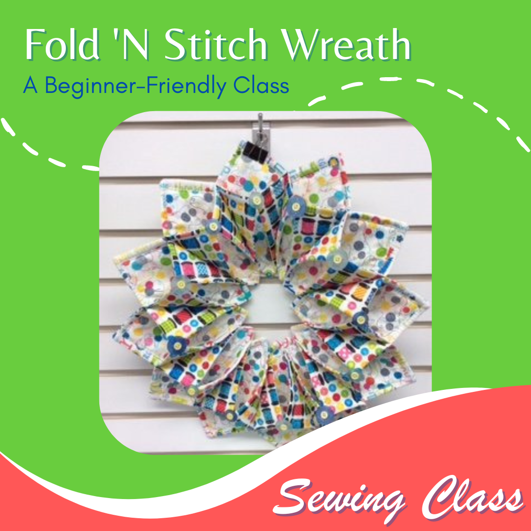 Fold 'N Stitch Wreath