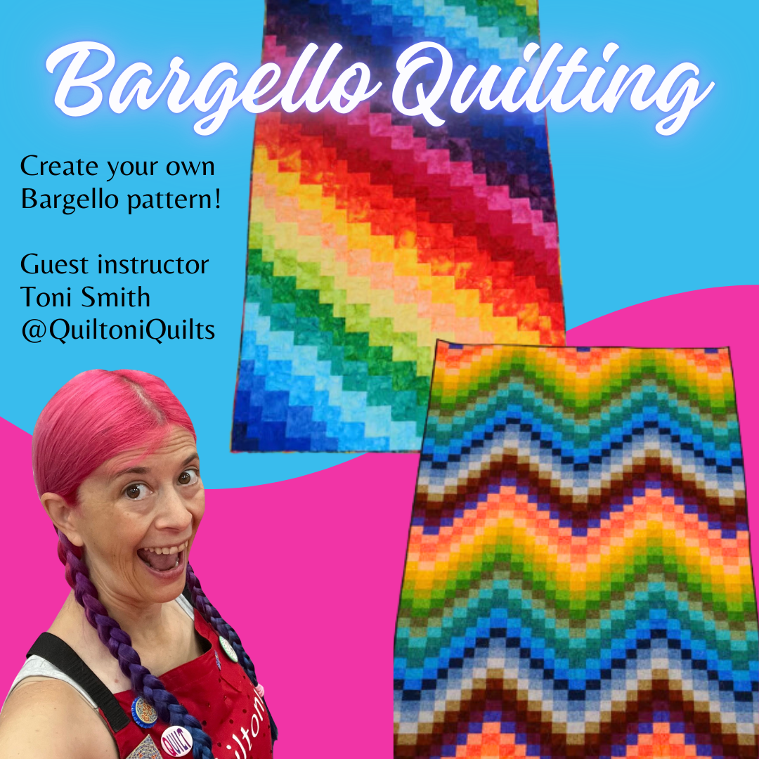 Bargello Quilting Class with Guest Instructor Quiltoni!