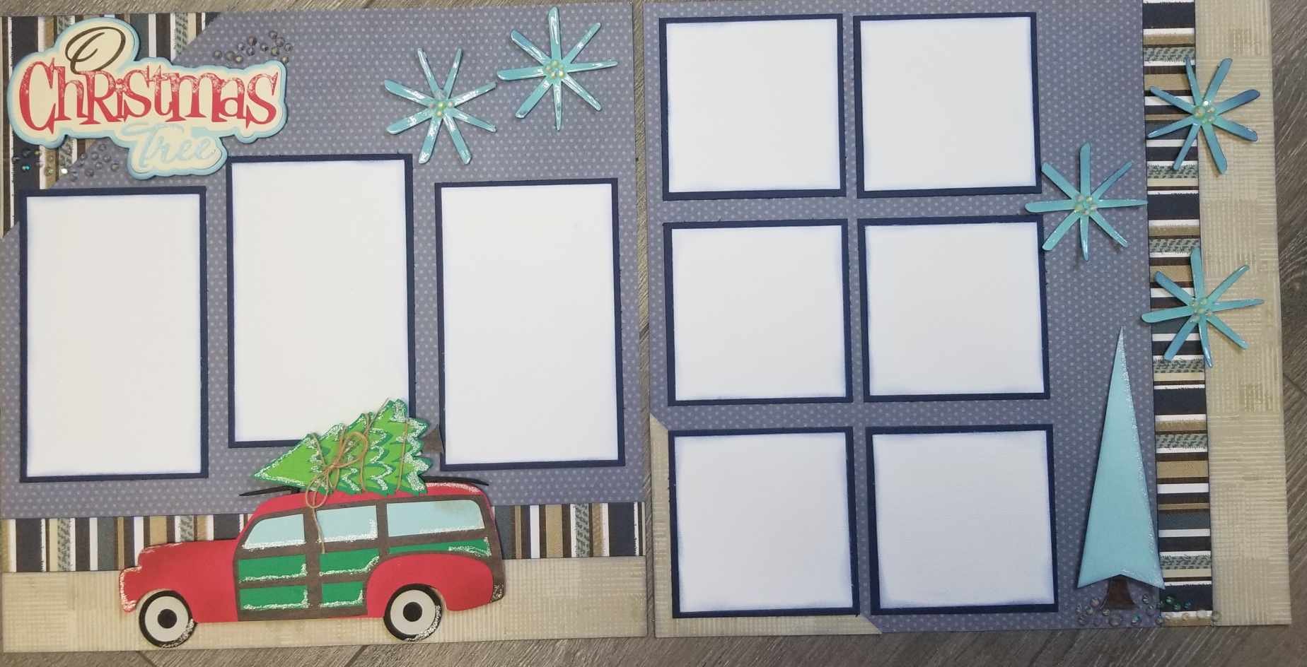 December 2023 O Christmas Tree Layout