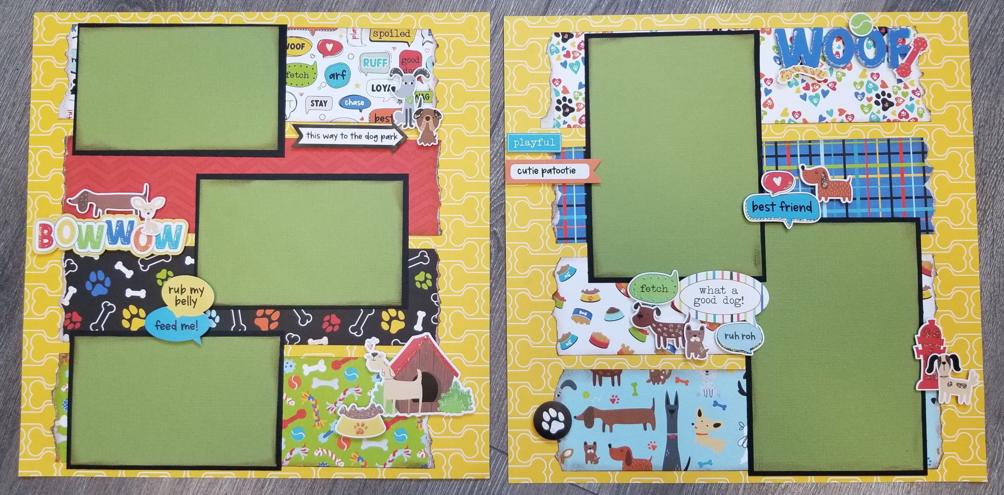 August 2022 Bow Wow Layout Kit