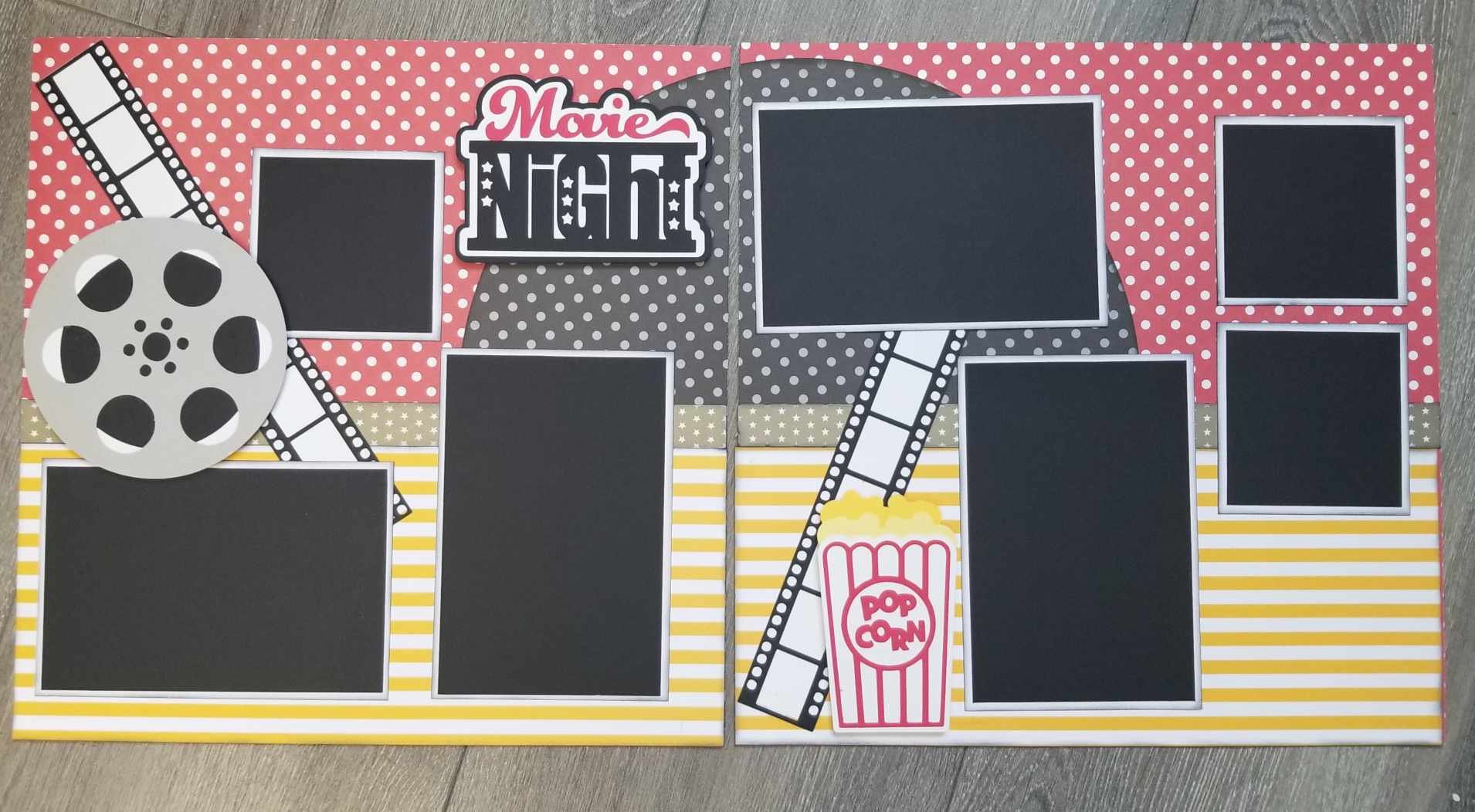 February 2024 Movie Night Version 2 Layout Kit