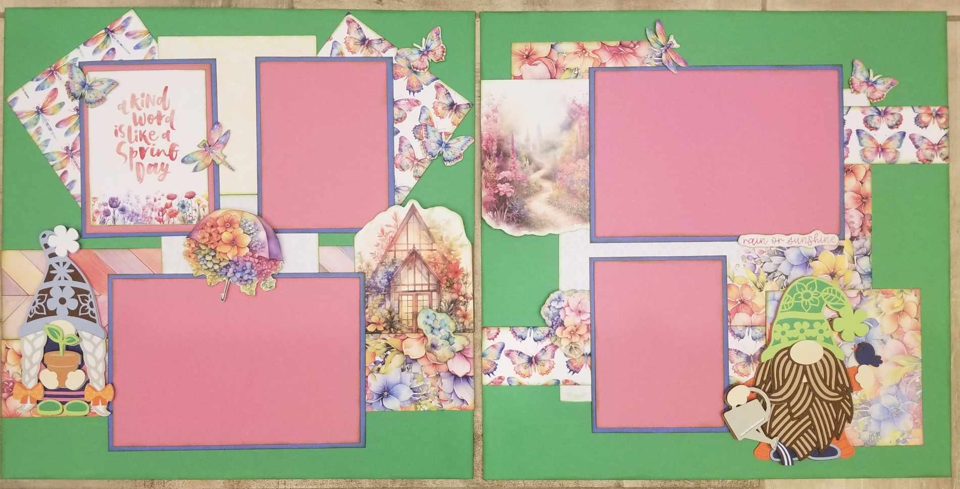 May 2024 Spring Gnomes Layout Kit