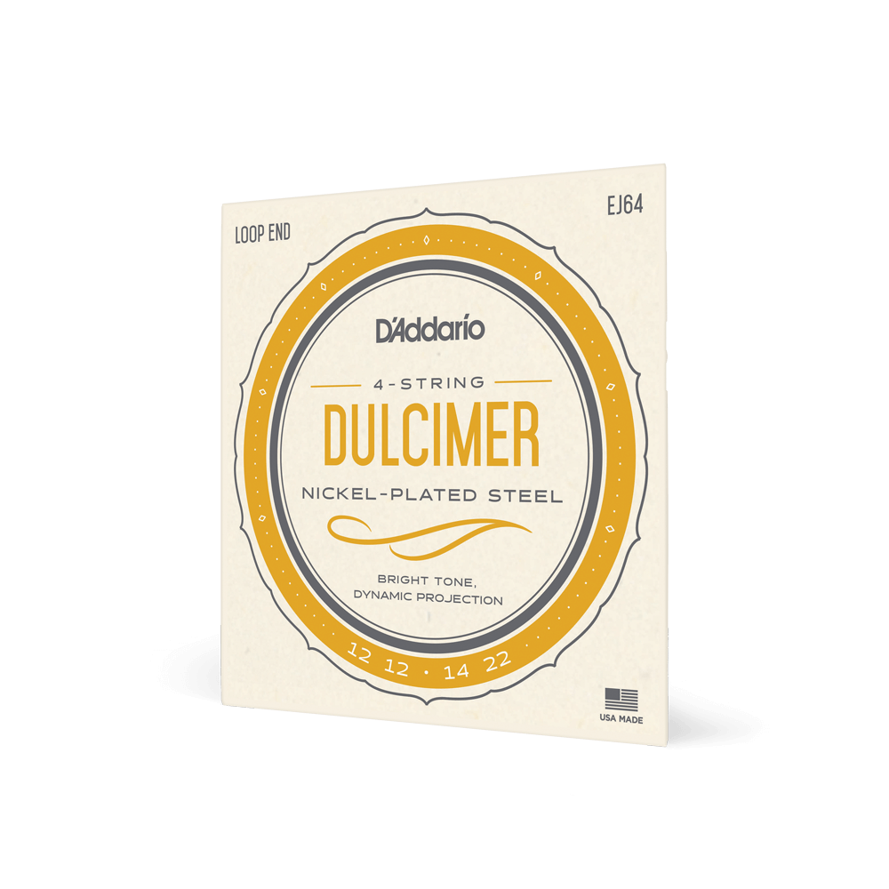 D Addario EJ64 4 String Dulcimer Strings Set 019954043797