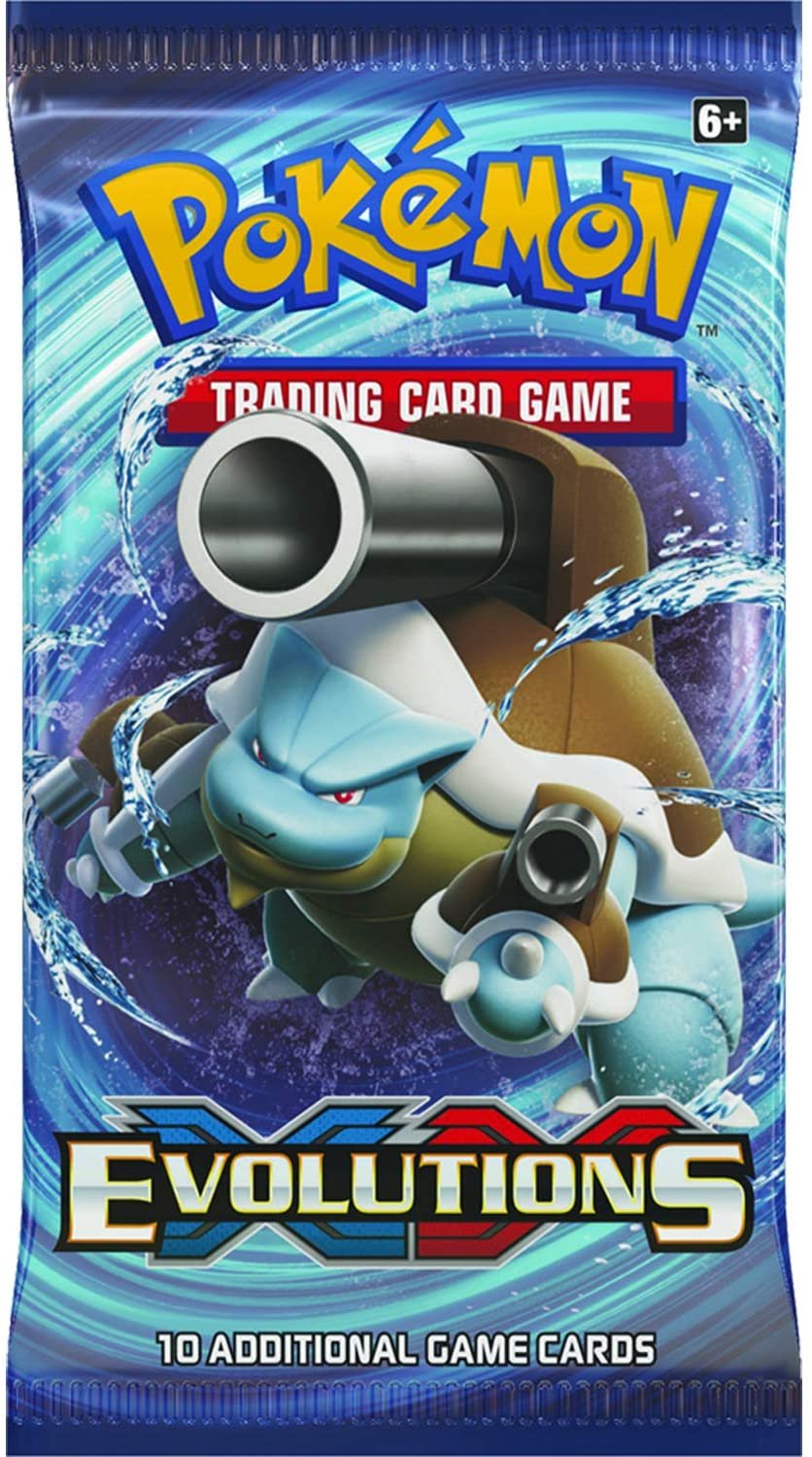 Pokemon TCG XY Evolutions Booster Pack 820650801556 Pokemon TCG XY Evolutions Booster Pack 820650801556