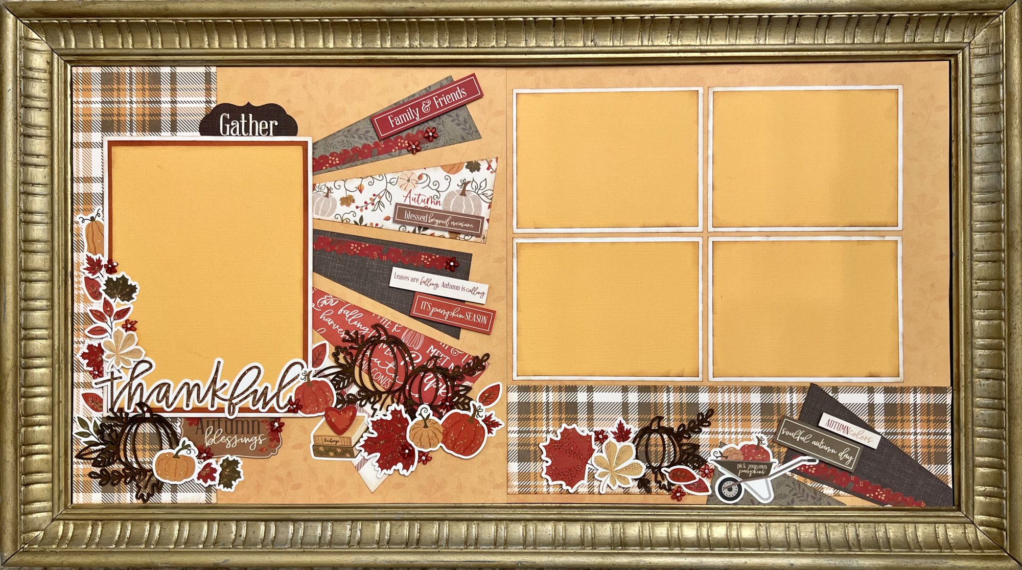 SCRAPBOOK TREE PAGE KITS