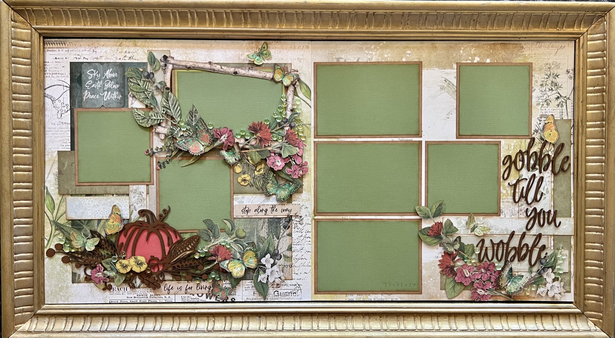 SCRAPBOOK TREE PAGE KITS