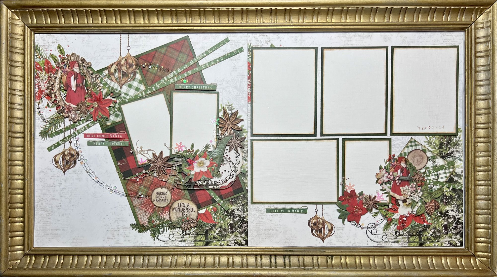 SCRAPBOOK TREE PAGE KITS