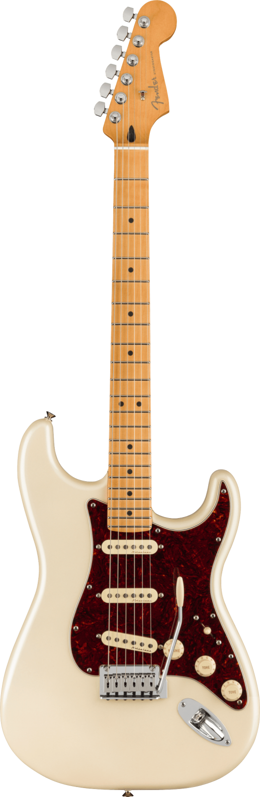 Fender Player Plus Stratocaster Maple Fingerboard, Olympic Pearl ...