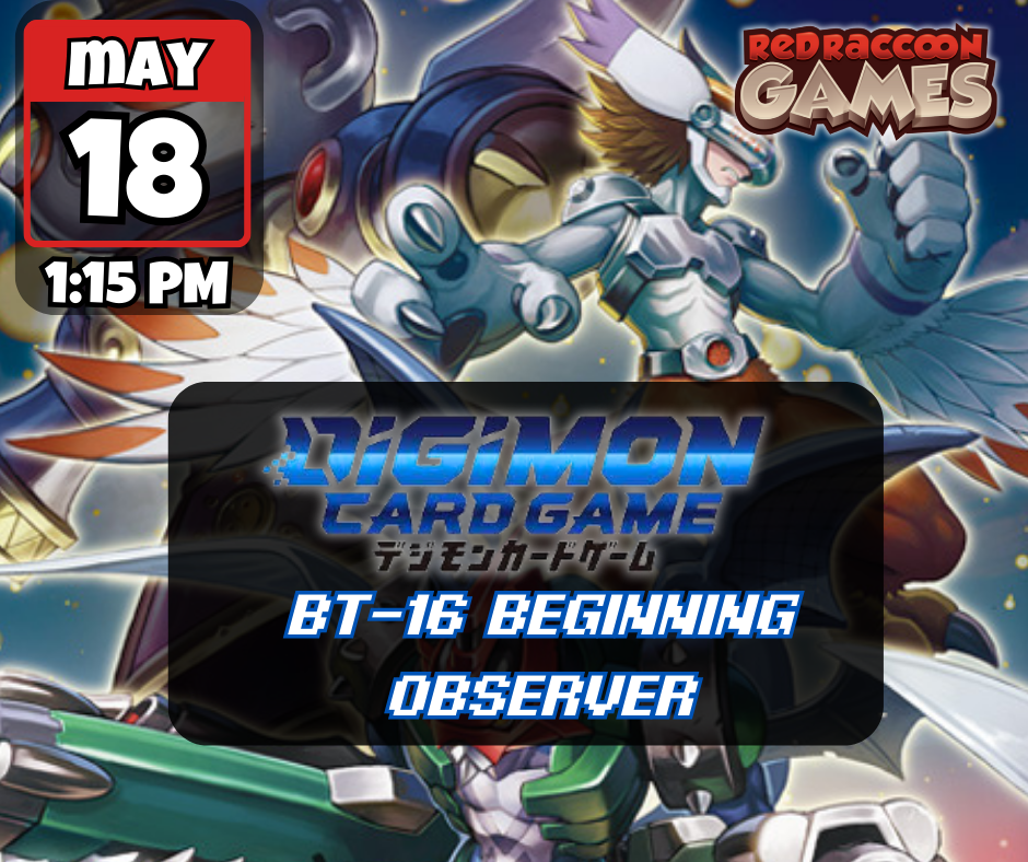 Event Digimon Prerelease BT16 Beginning Observer [SATDBO]