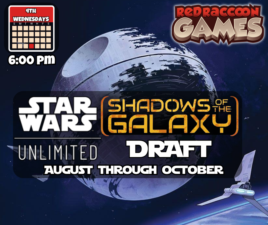 Event Star Wars Unlimited Draft Shadows of the Galaxy [WedSWUD2]