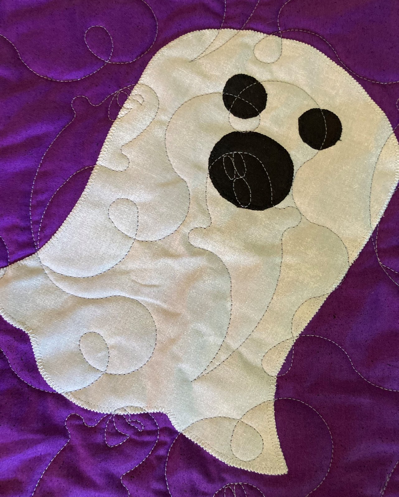Intro to Applique: Ghost Pillow
