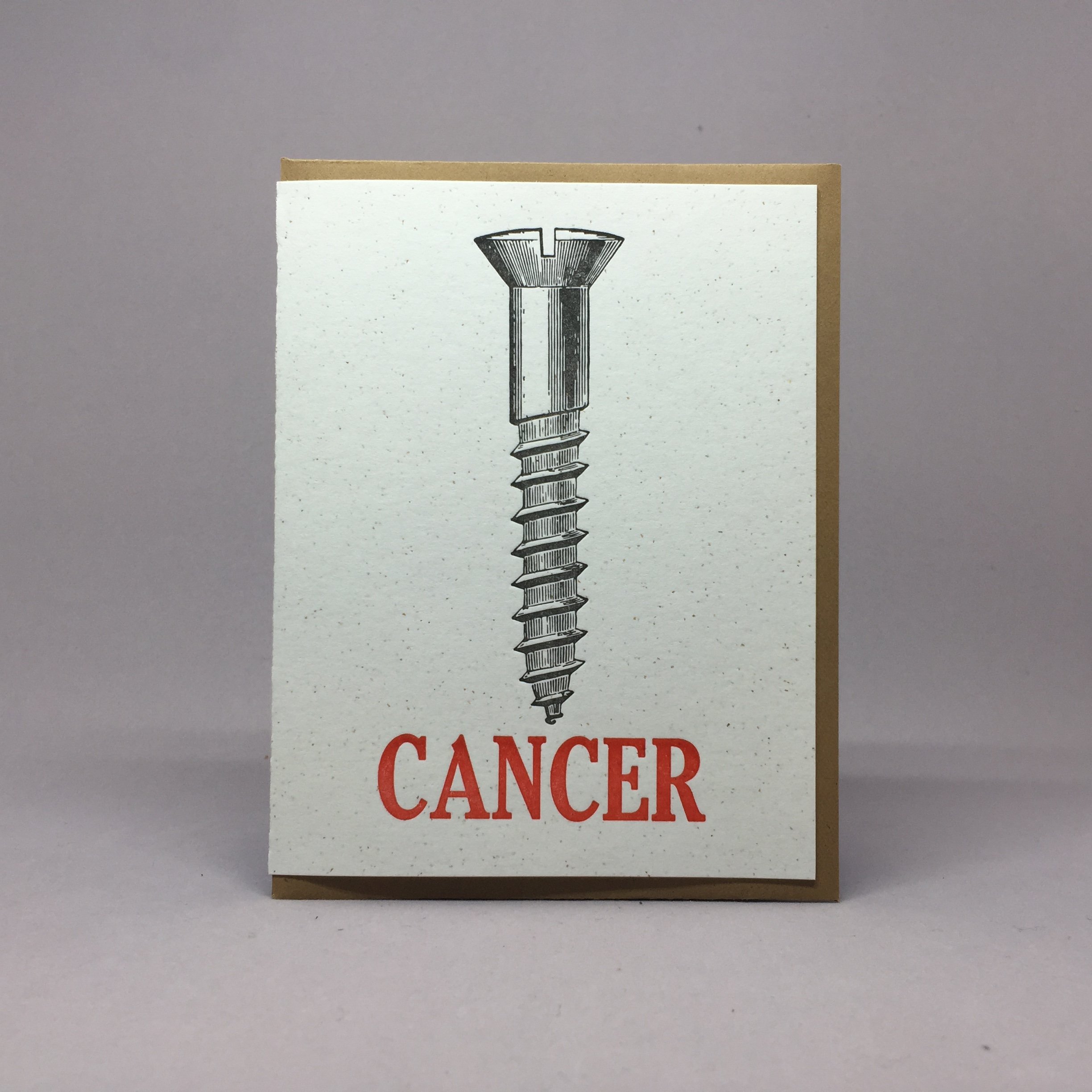 Screw Cancer - 607111750123