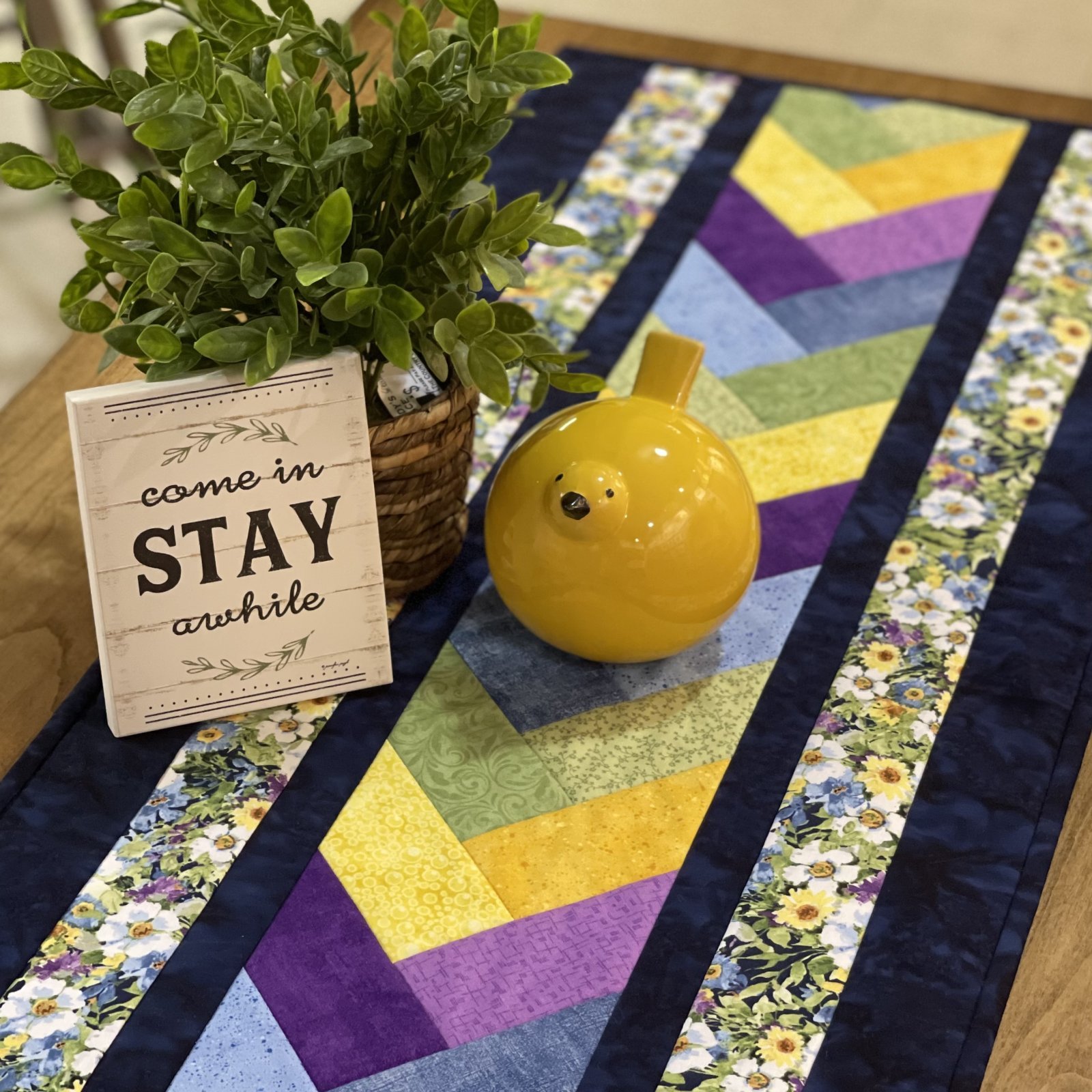 Venice Table Runner Quilt As You Go Venice Table Runner Quilt As You Go