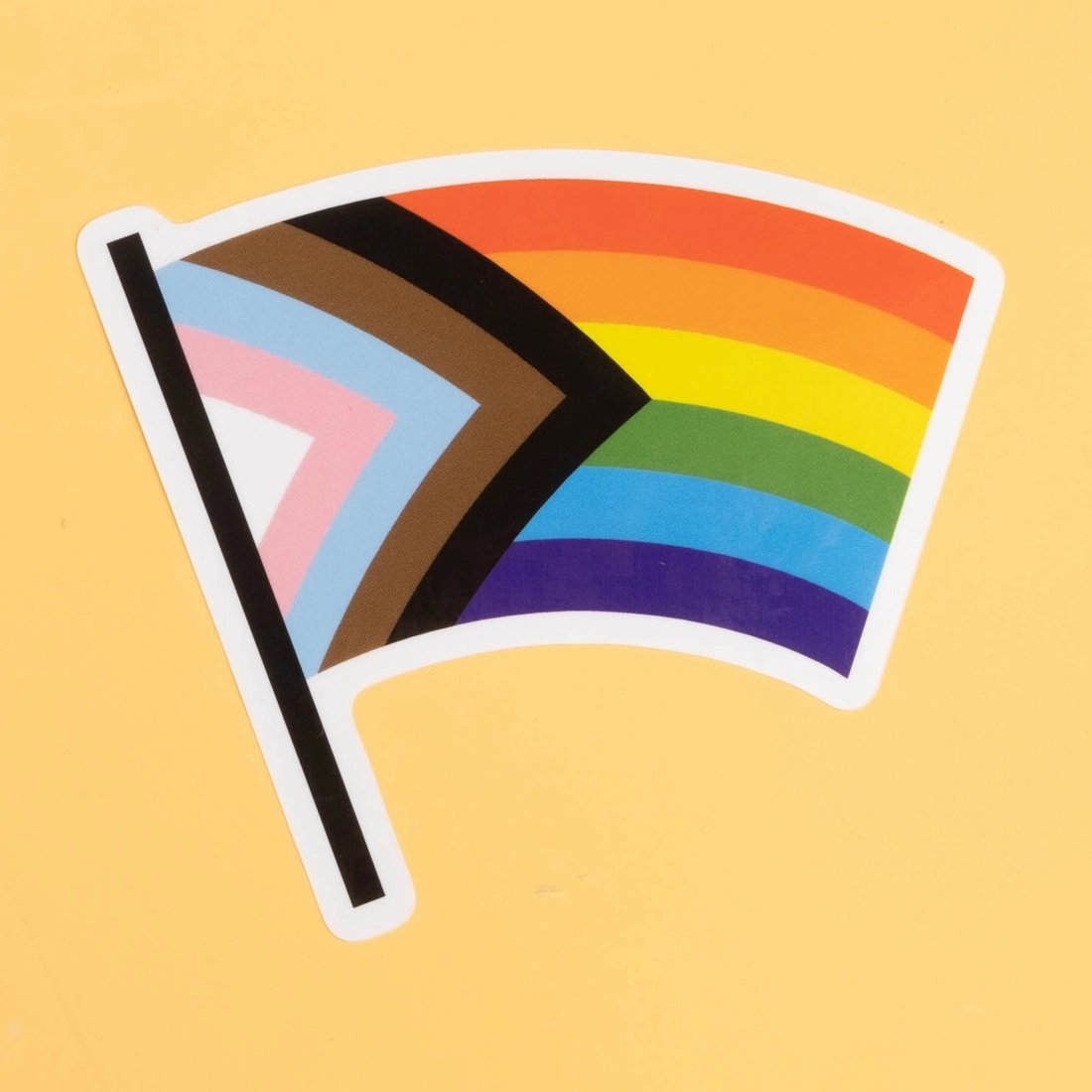 Progress Pride Flag Sticker Set