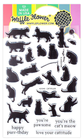 Cattitude Stamp Set - 780348651446