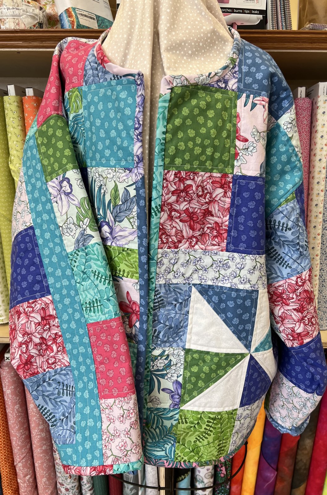 Turn a Sweatshirt into a Quilted Jacket