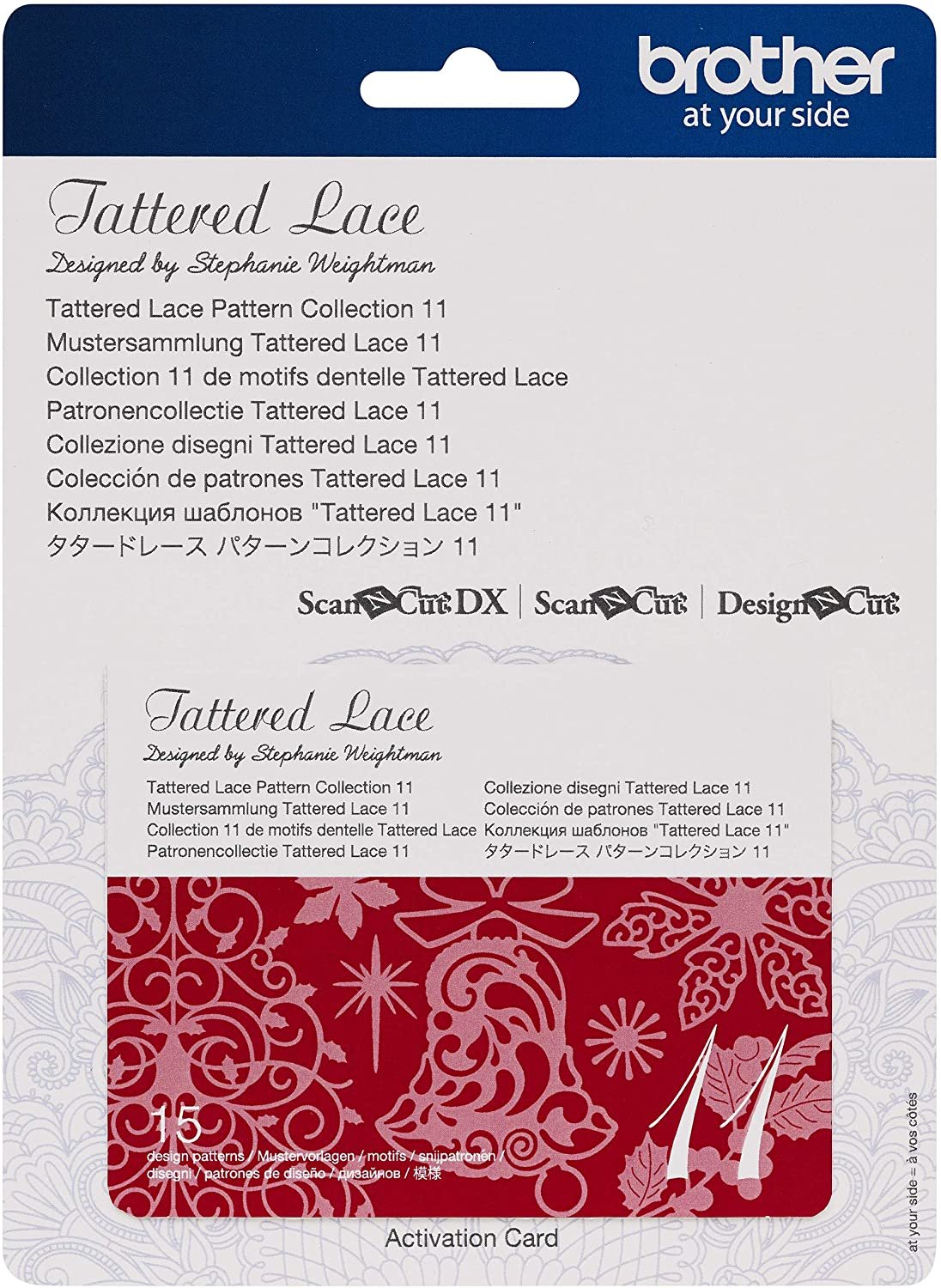 Scan N Cut Tattered Lace Collection 11 - CATTLP11 - 012502653776