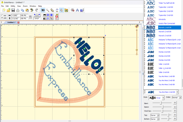 Embrilliance Express Software Demonstration