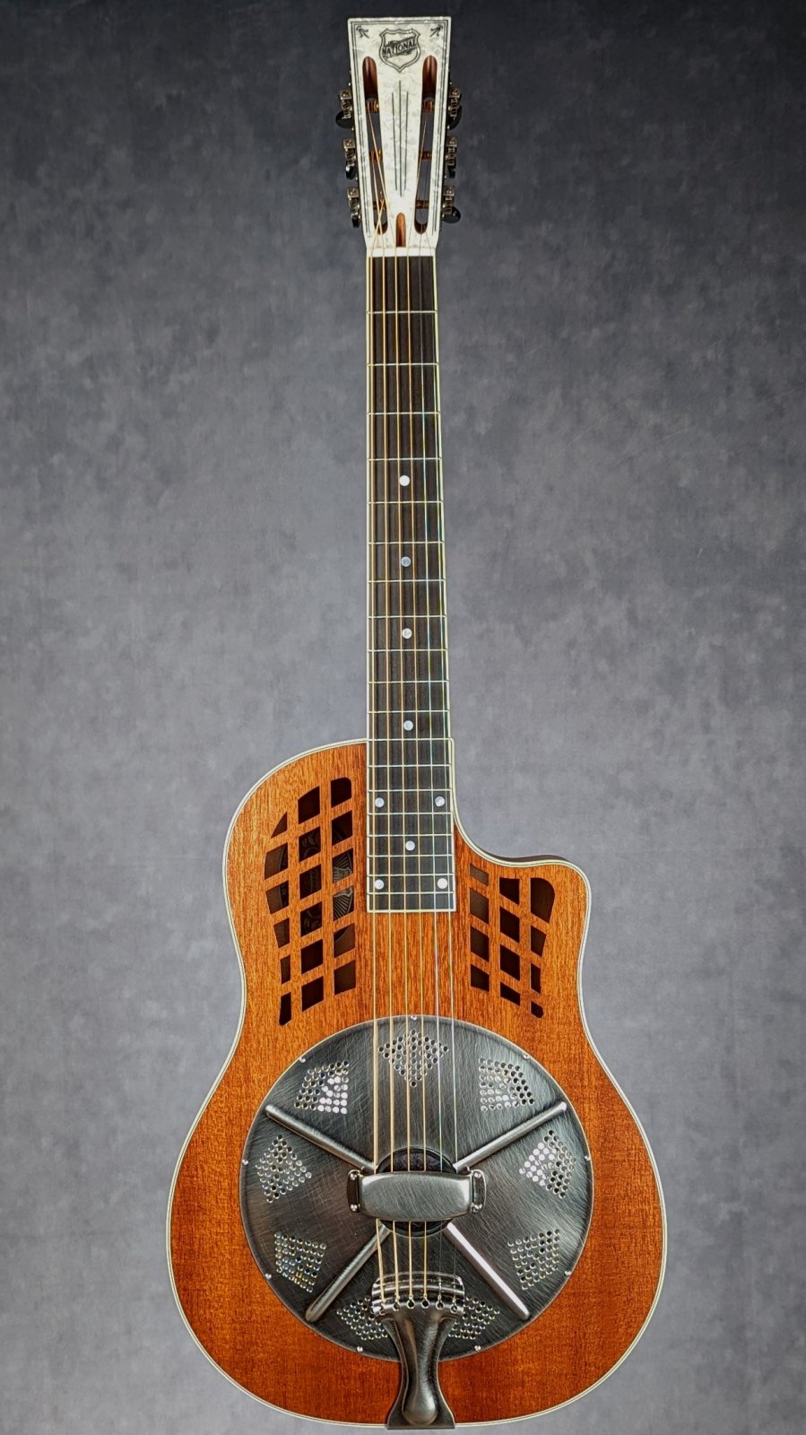 National Reso-Rocket Wood Body Resonator