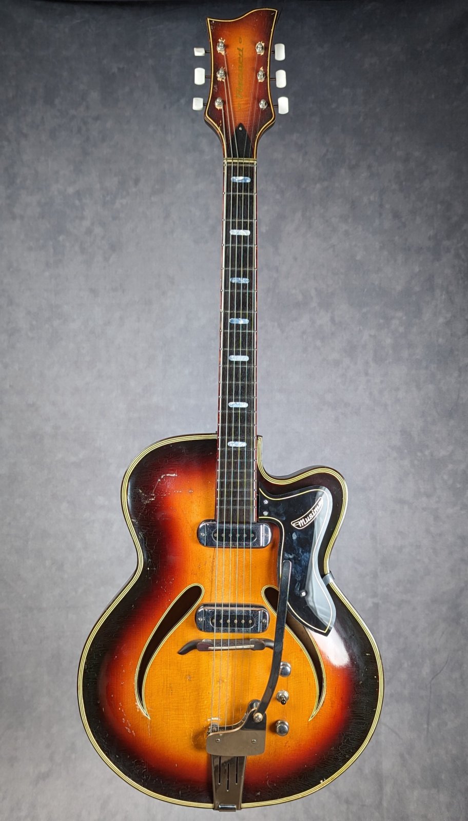 Vintage Musima Record 17 Archtop Guitar