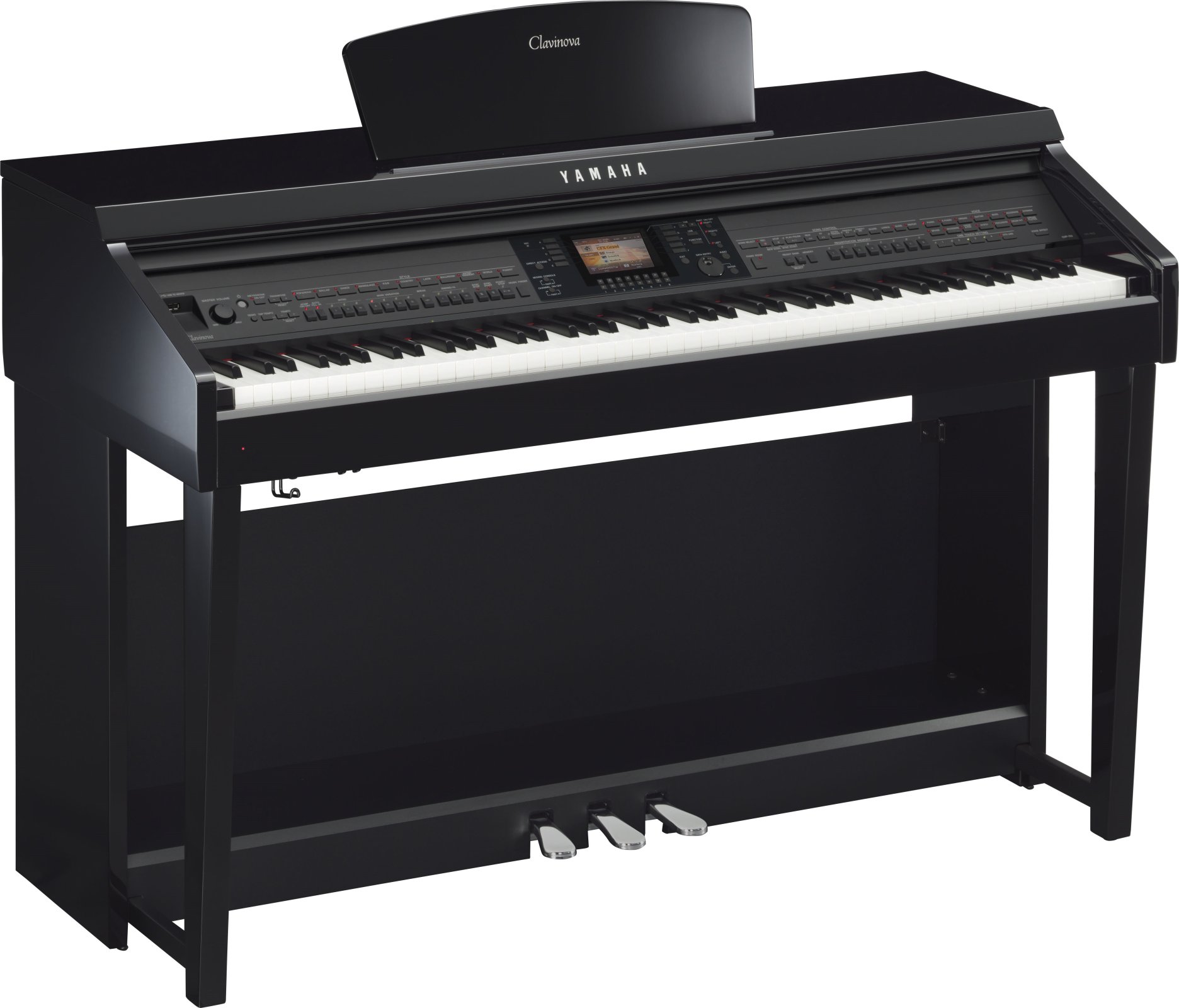 Yamaha CVP-701PE Clavinova ensemble console digital piano - Polished ...