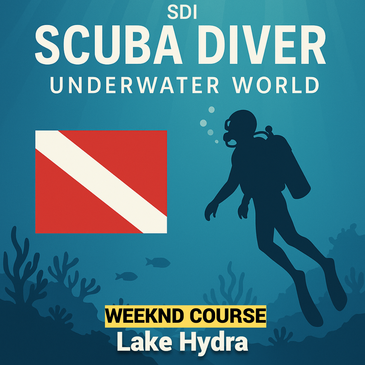 SDI Open Water SCUBA Diver Course @ Lake Hydra
