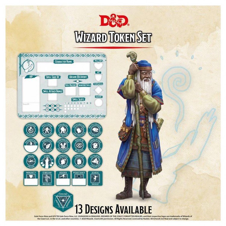 D&D 5th Edition: Character Tokens - 9420020251076