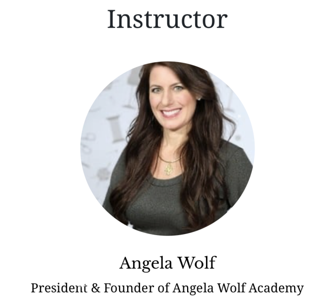 Brother Aveneer Angela Wolf EV1 Mastery Class