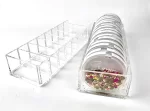 Picket Fence Sequin Storage Display Case