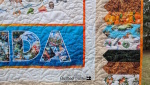 Florida Keys Lap Quilt Kit - Panel, Pattern, Fabric for Top and Binding ...